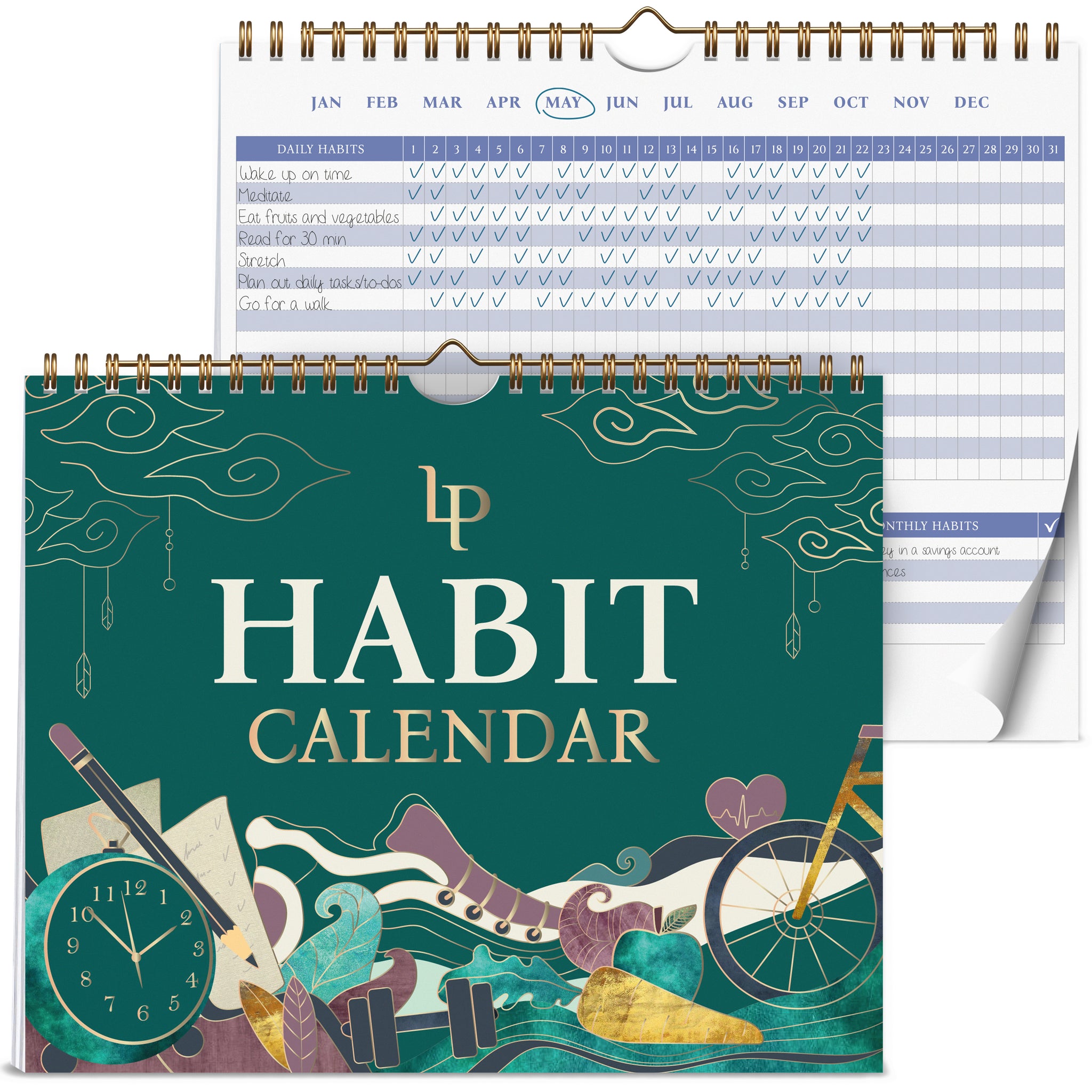 Habit Calendar – LEGEND