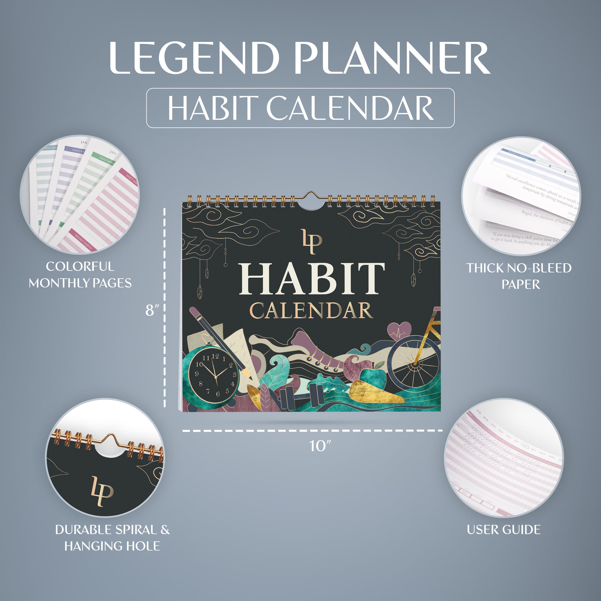 Habit Calendar – LEGEND