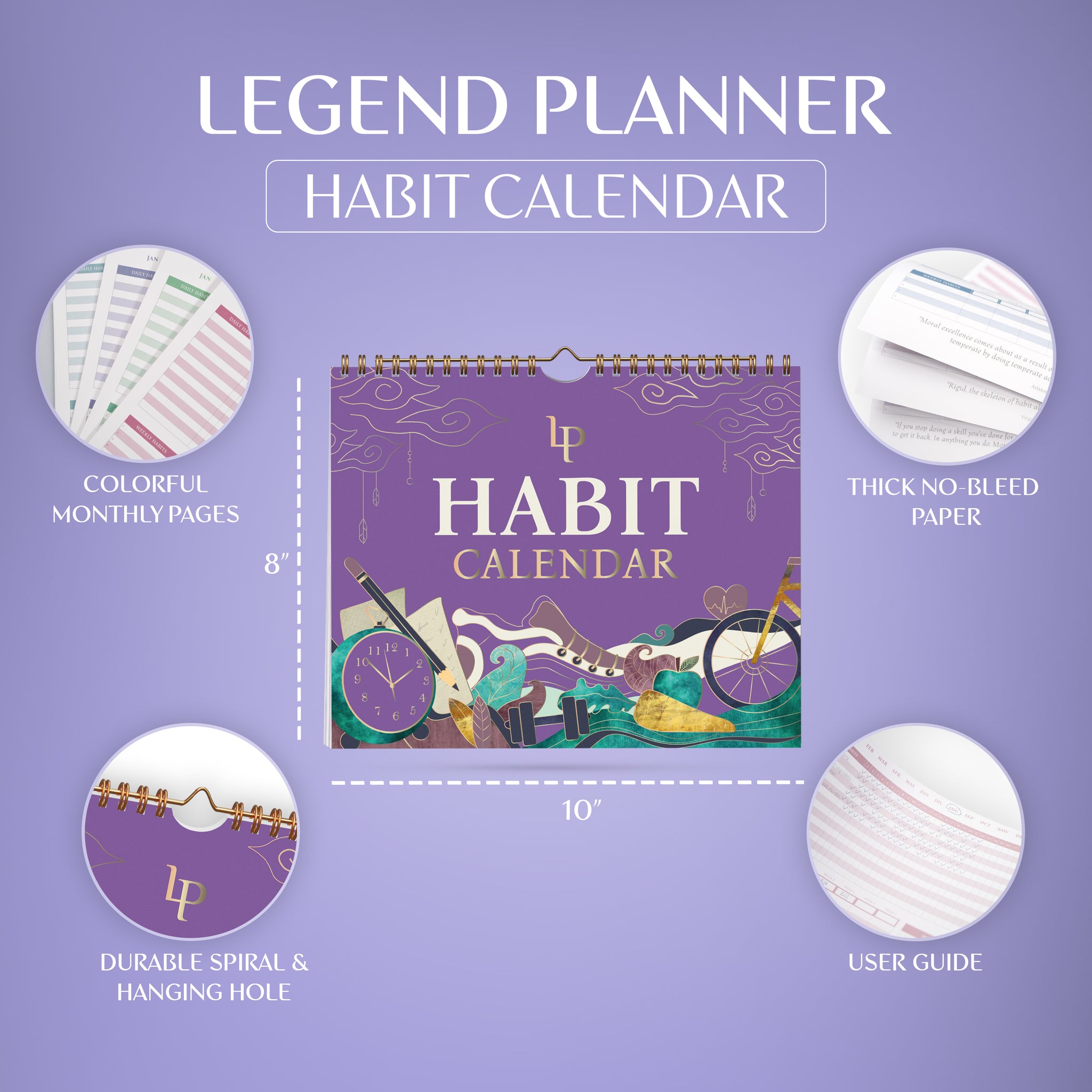 Habit Calendar – LEGEND