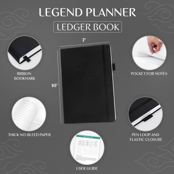 Accounting Ledger Book – LEGEND