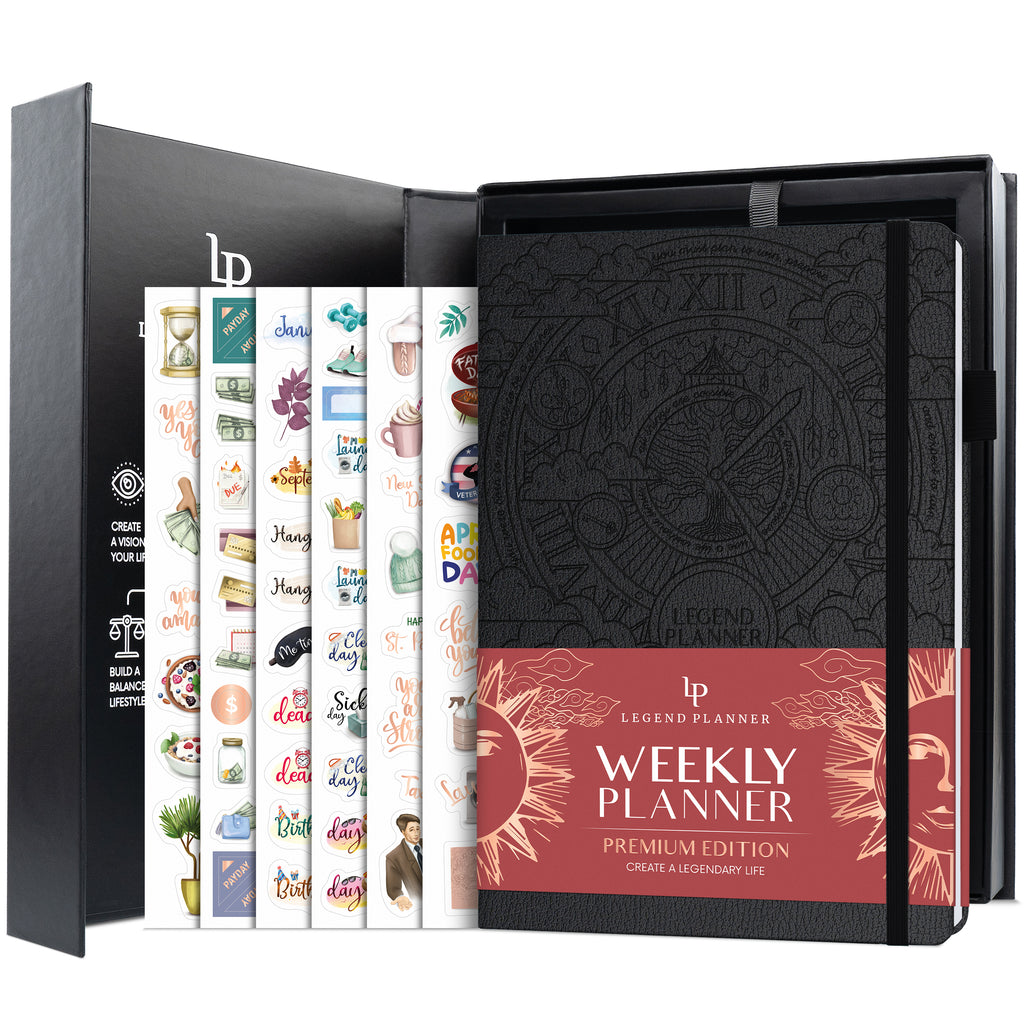 Budget And Daily Planner Combo PLANBERRY Weekly Planner Premium ...
