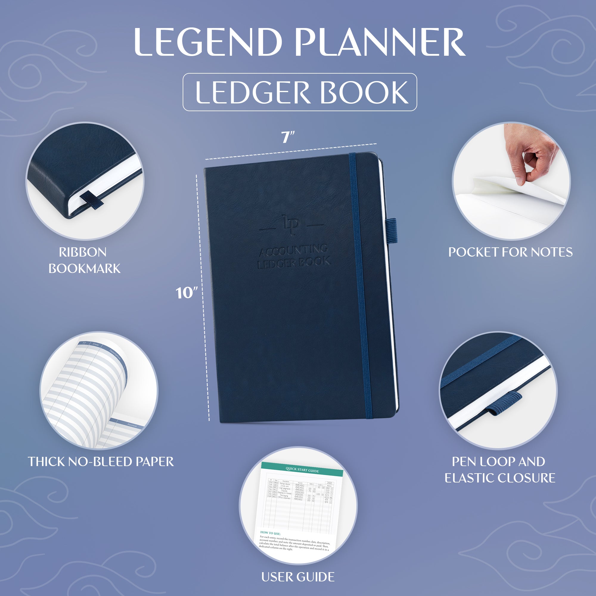 Accounting Ledger Book – LEGEND