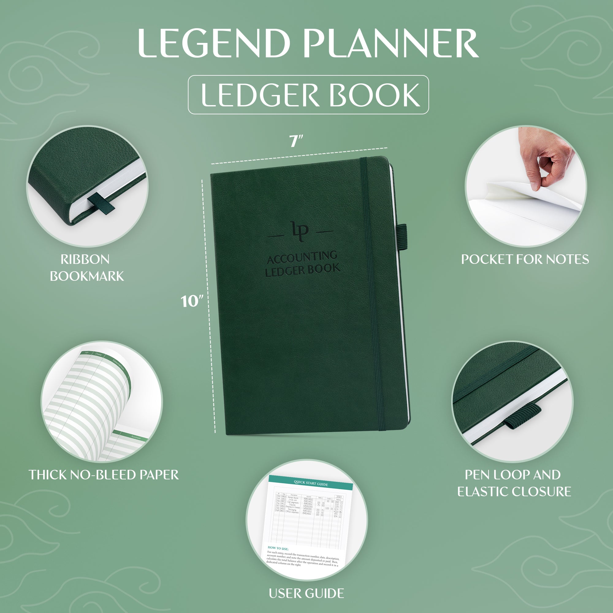 Accounting Ledger Book – LEGEND