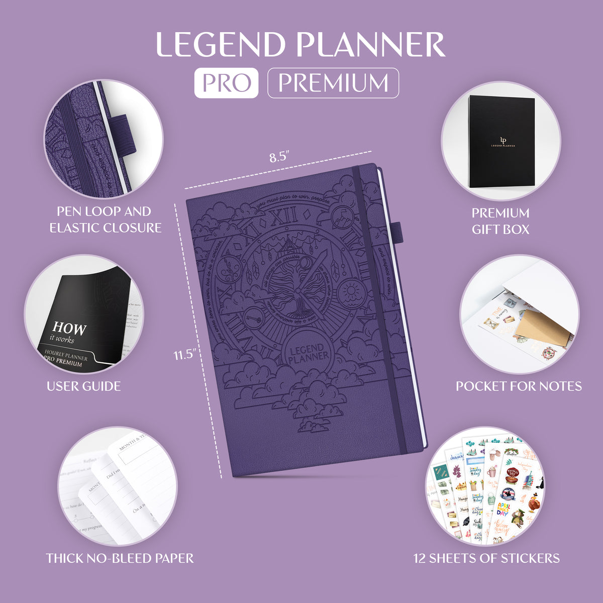 Hourly Planner PRO Premium – LEGEND