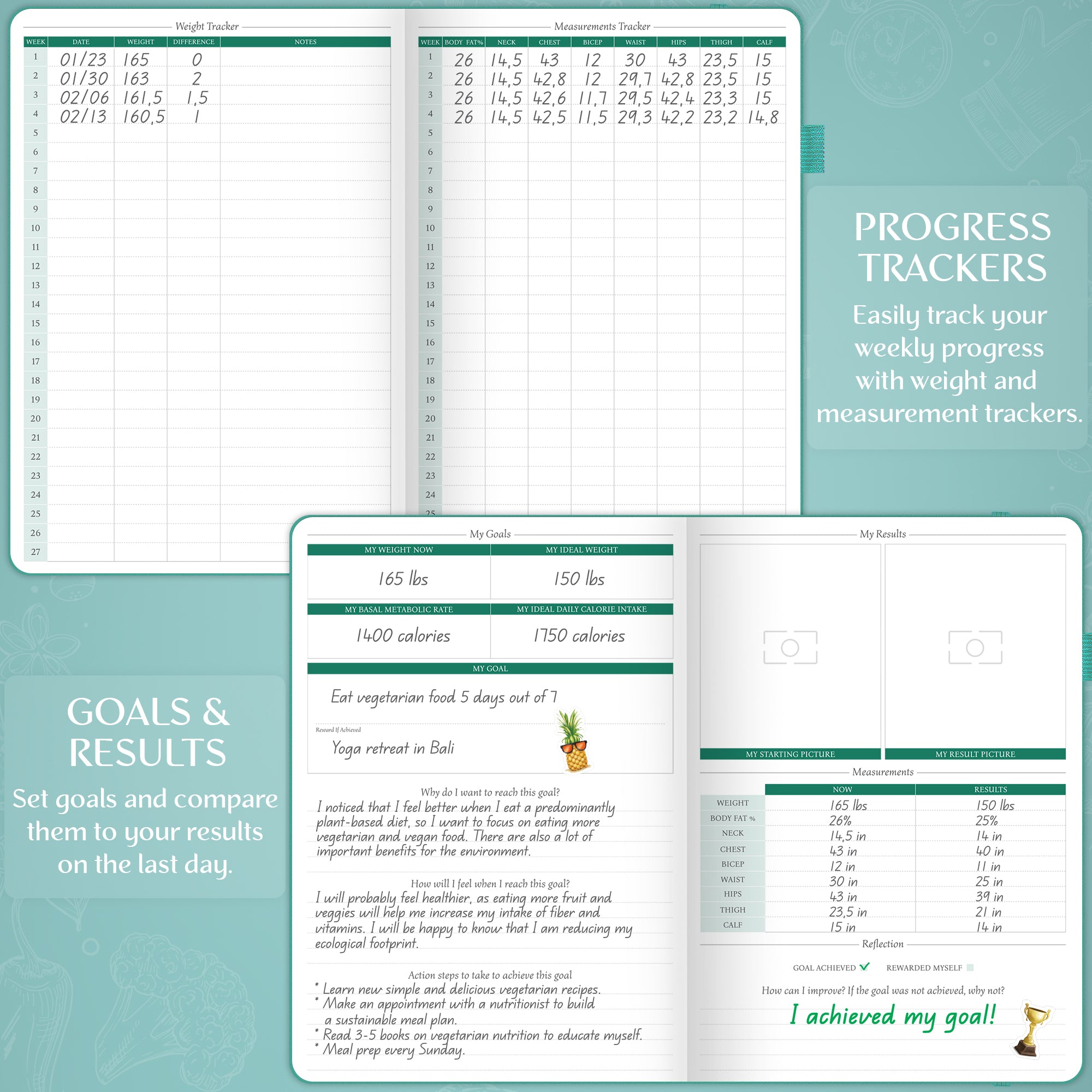 Food Journal A4 – LEGEND