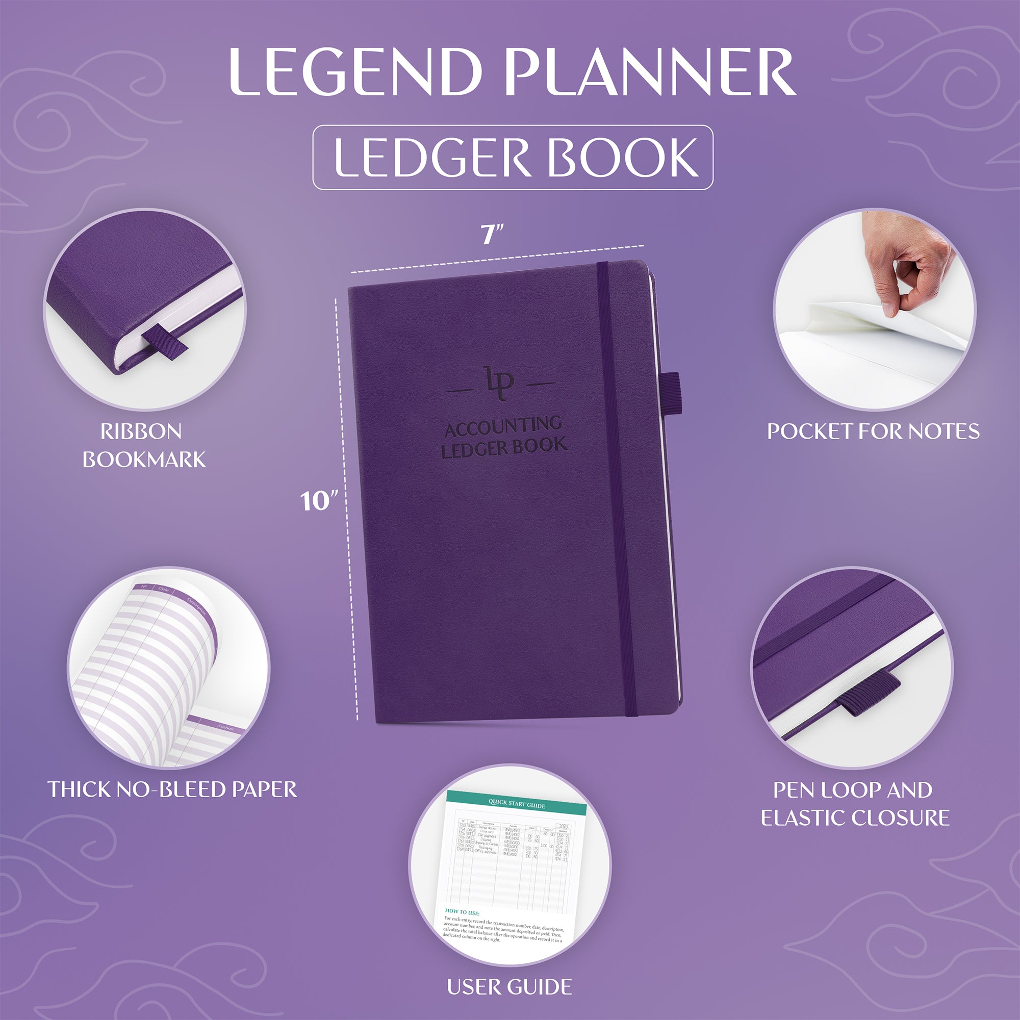 Accounting Ledger Book – LEGEND