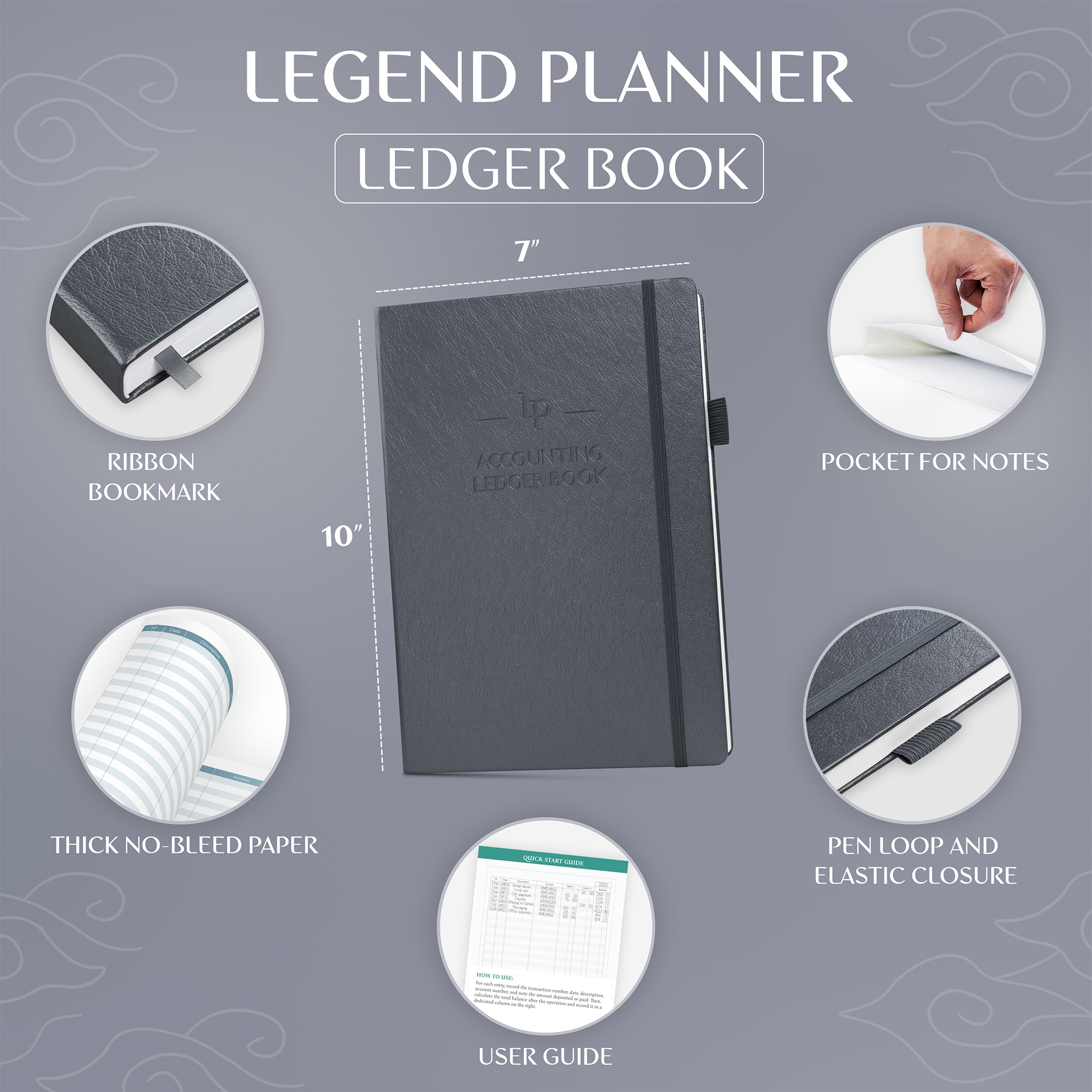 Accounting Ledger Book – LEGEND