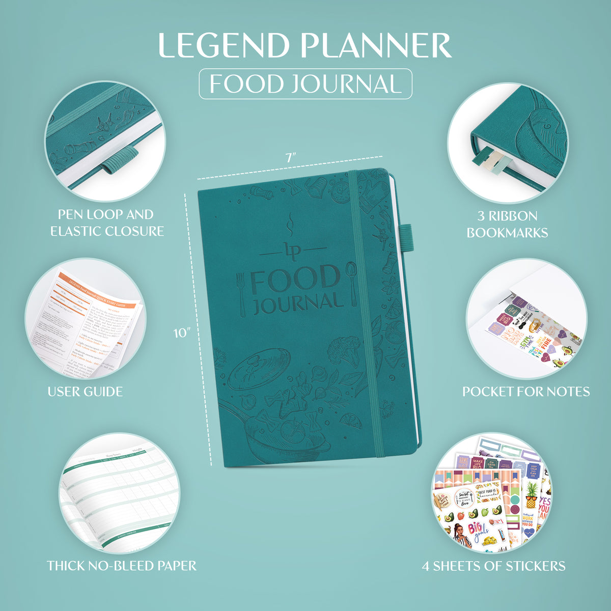 Food Journal A4 – LEGEND