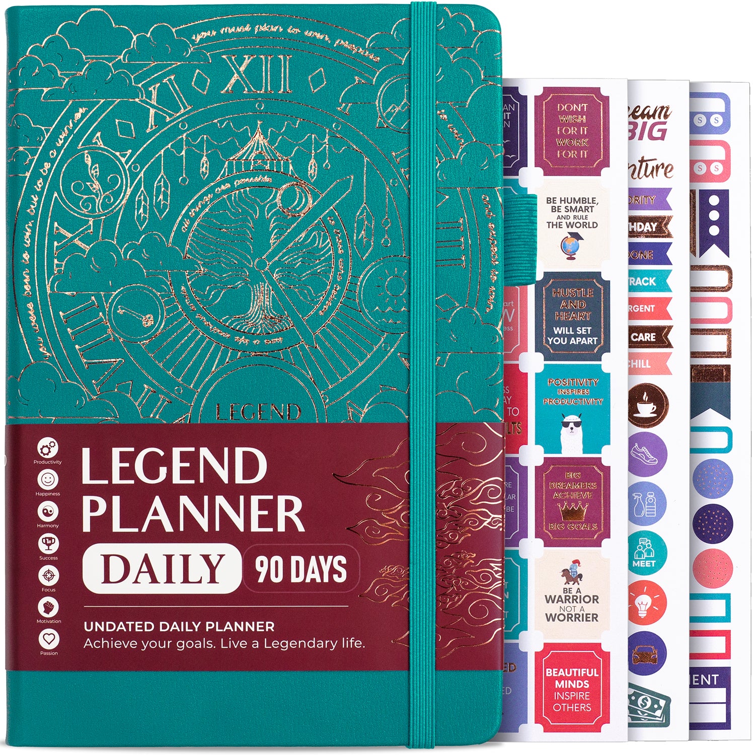 Daily (90 day) Planner – LEGEND