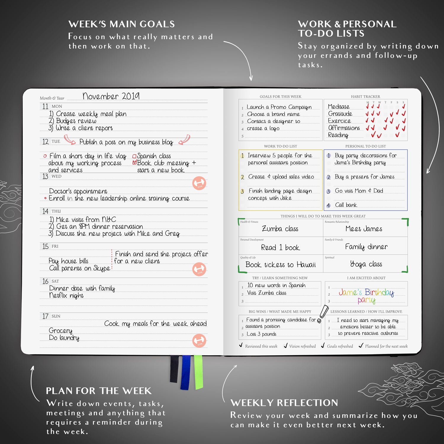 Weekly PRO Planner – LEGEND